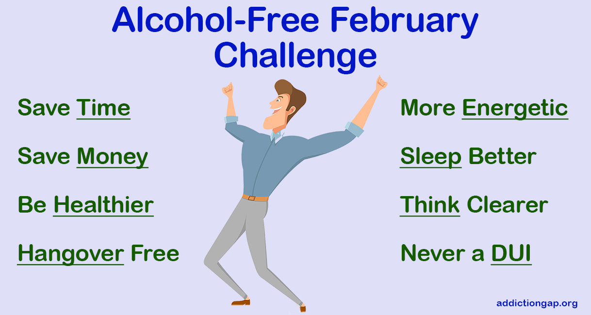 Dry February | Go Alcohol-Free For 29 Days | Addiction Gap